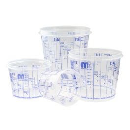 MP Disposable Clear Mixing Cups 1400ml (Pack of 50)