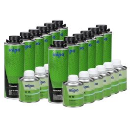 Mipa Protector Black with H10 Hardener- 1 Litre (Box of 12)