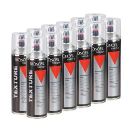 Monofil Vario+ Texture Black Bumper Paint 500ml (Box of 12)