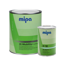 Mipa 2K Multifiller Dark Grey 5L Kit with H10 Hardener