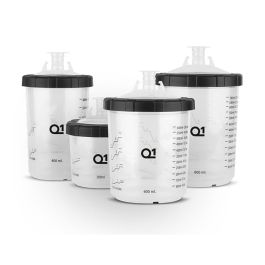 Q1 Paint Cup System (PCS) - 200ml (x50 Cups)