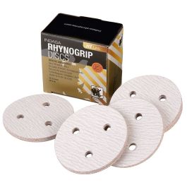 Indasa Rhynogrip Film Line Discs 75mm 3 Hole (Pack of 50)