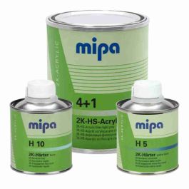 Mipa 4+1 White Kit inc H5/H10 Hardener - 1.25 Litre Kit